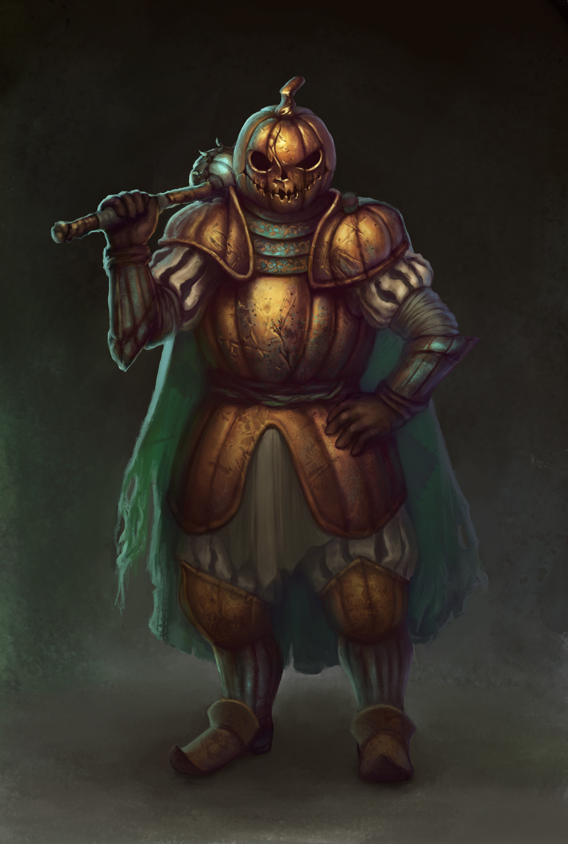 ArtStation - Pumpkin Knight