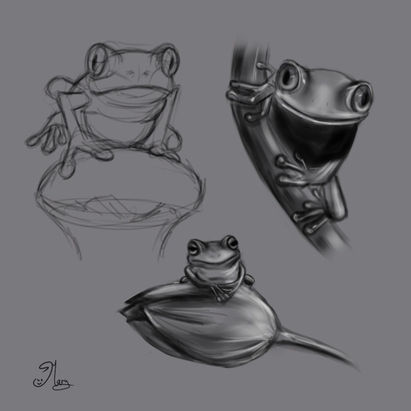 ArtStation - frogs
