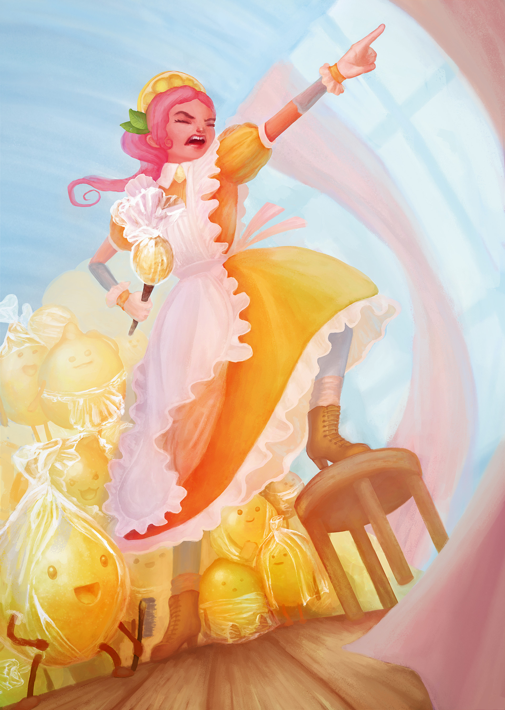 ArtStation - Lemon Maid