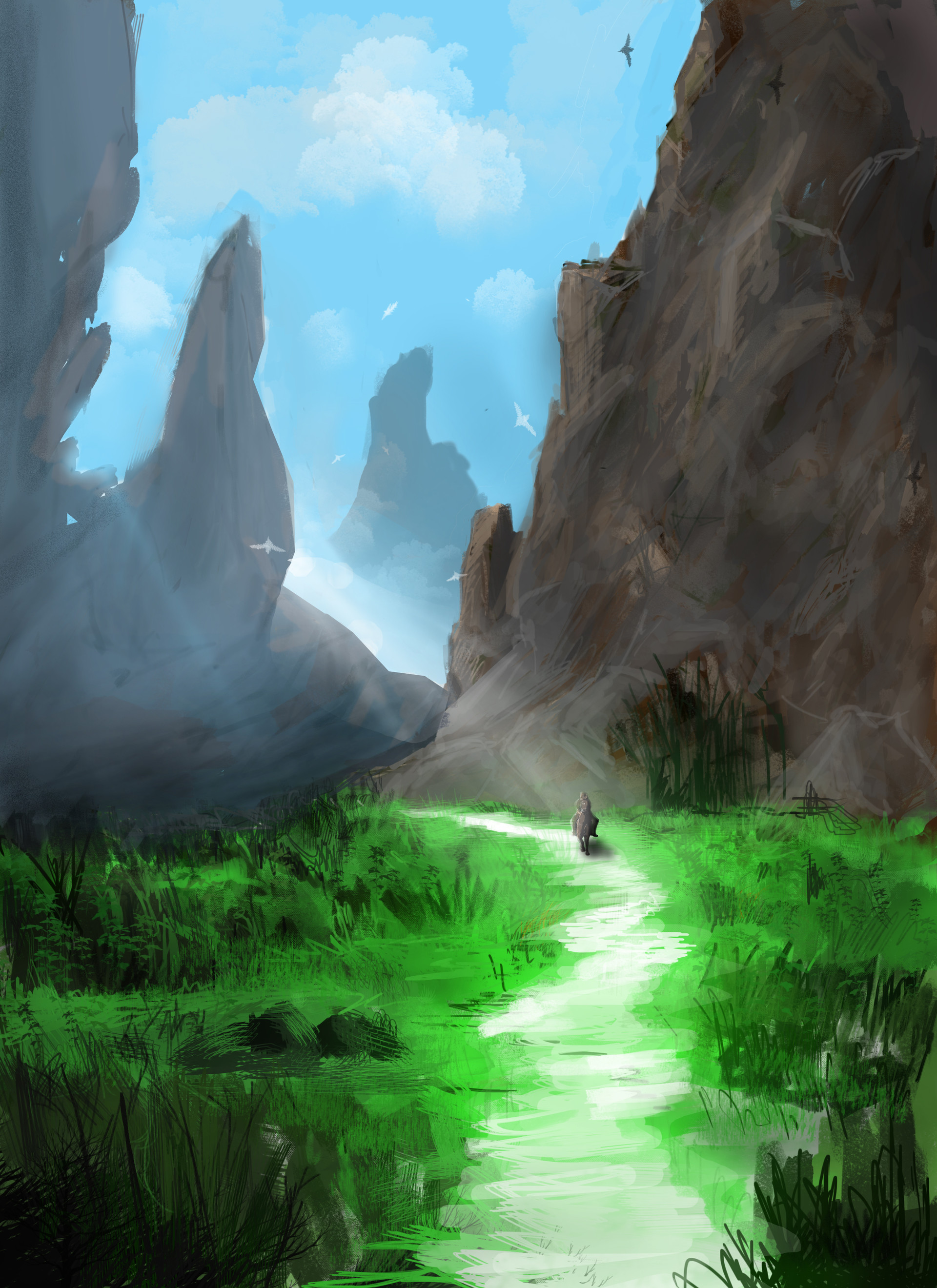 ArtStation - Digital painting study