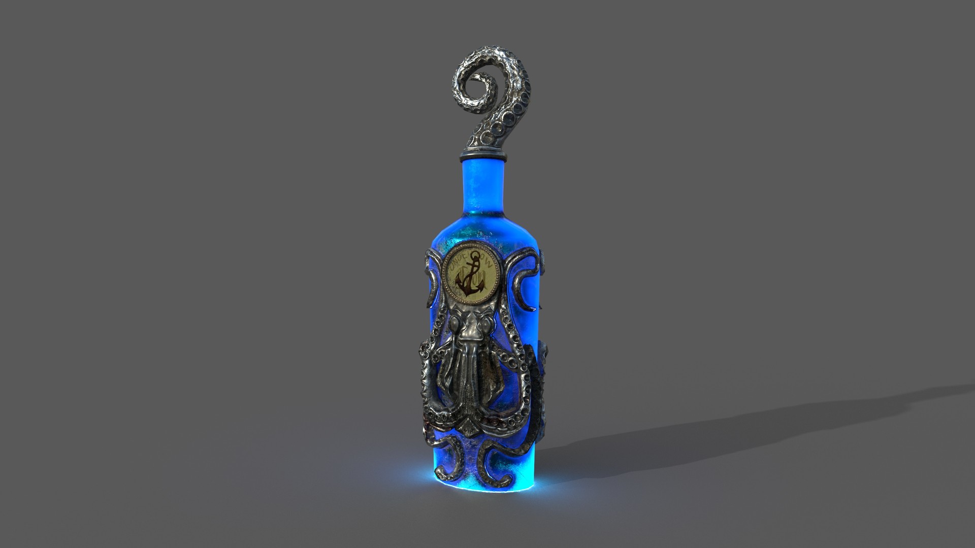 Simon Edwards - Bioshock Infinite Fan Art - Undertow Vigor Bottle
