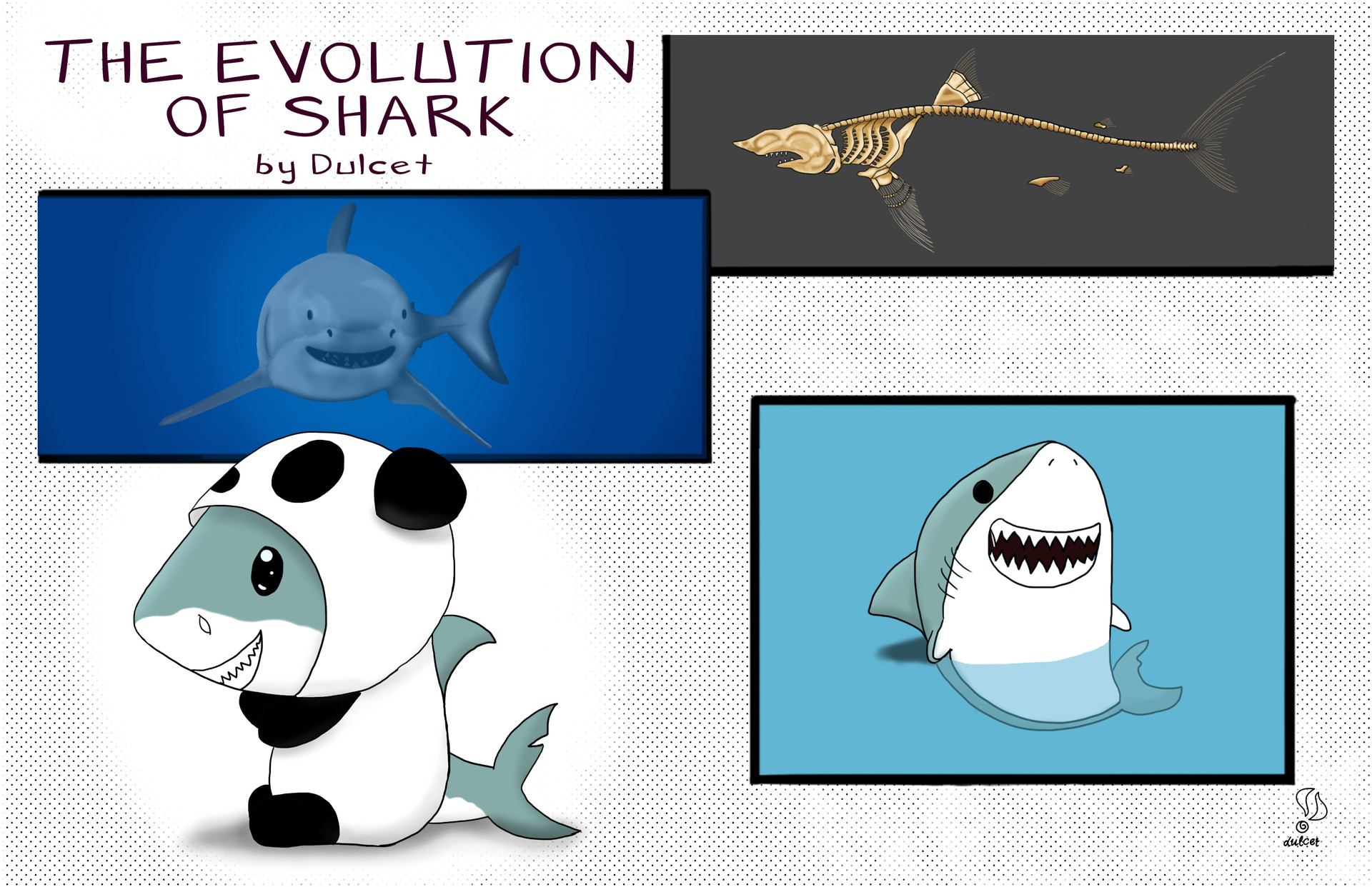 ArtStation - THE EVOLUTION OF SHARK