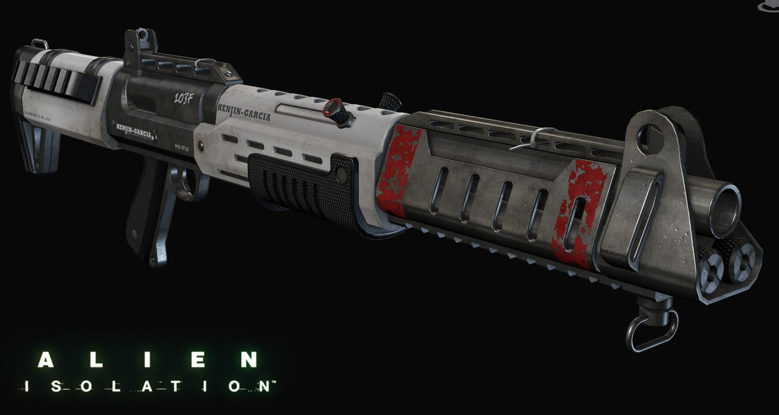 Jack Perry - Alien Isolation Shotgun.