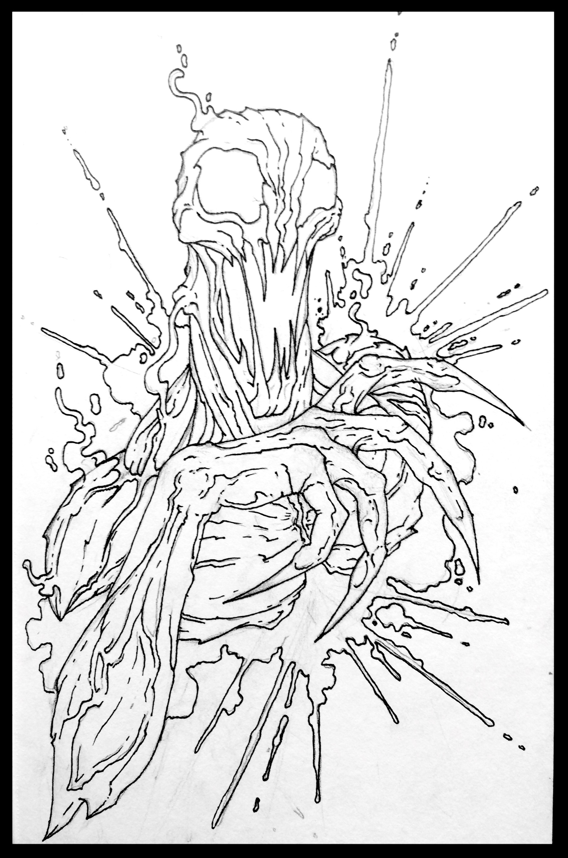 carnage coloring picture