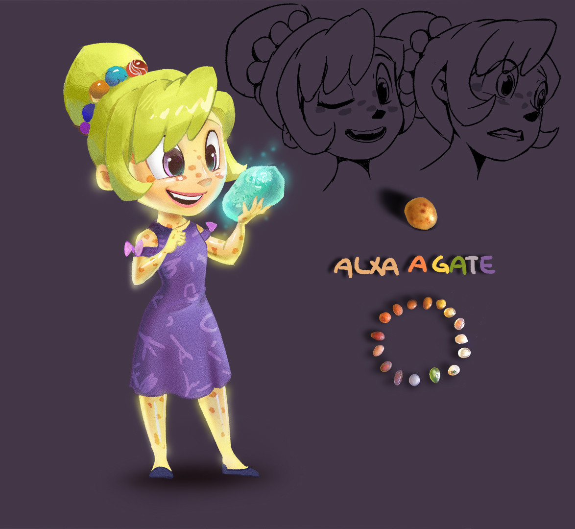 ArtStation - Agate Girl