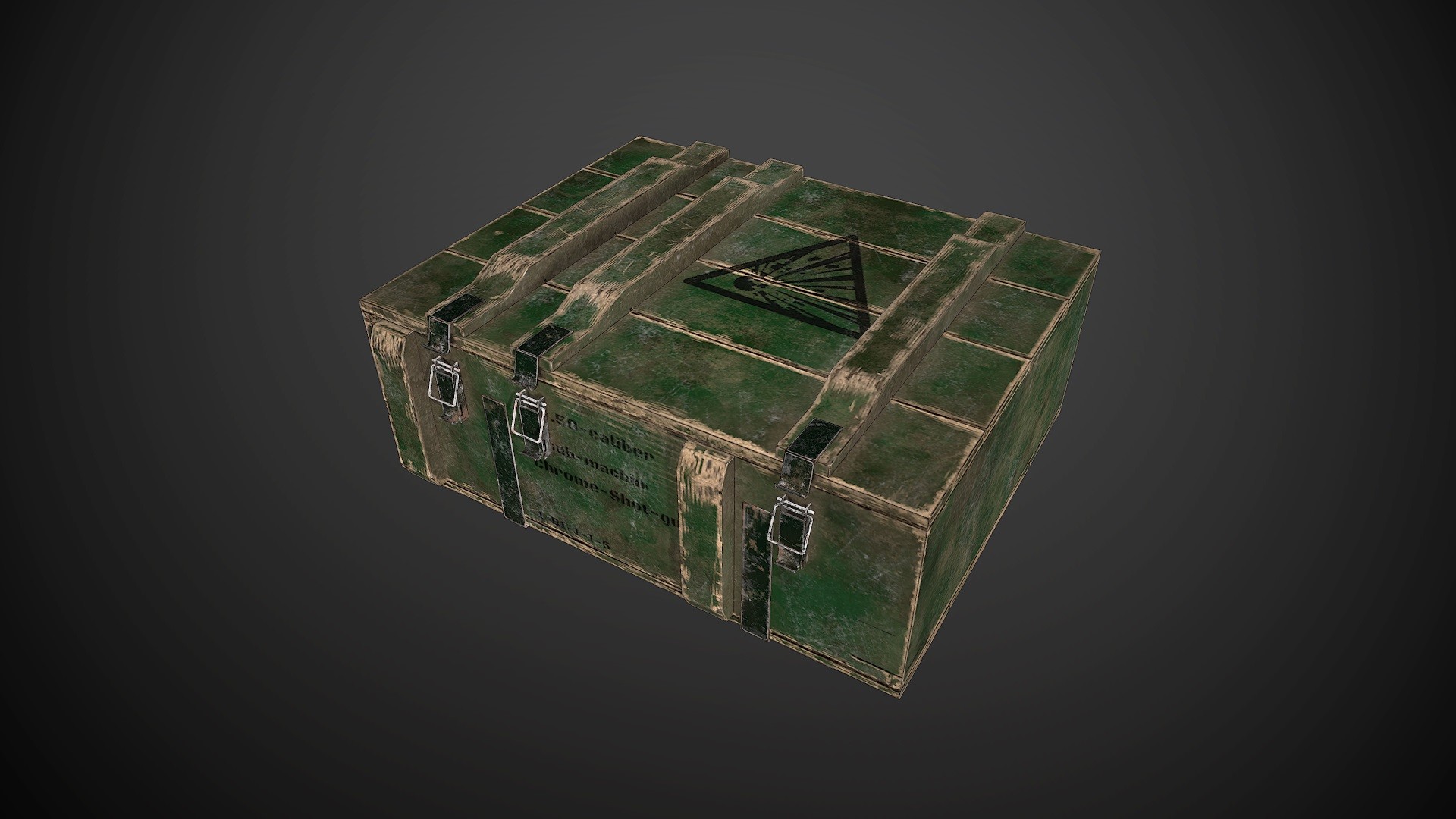 ArtStation - wooden case