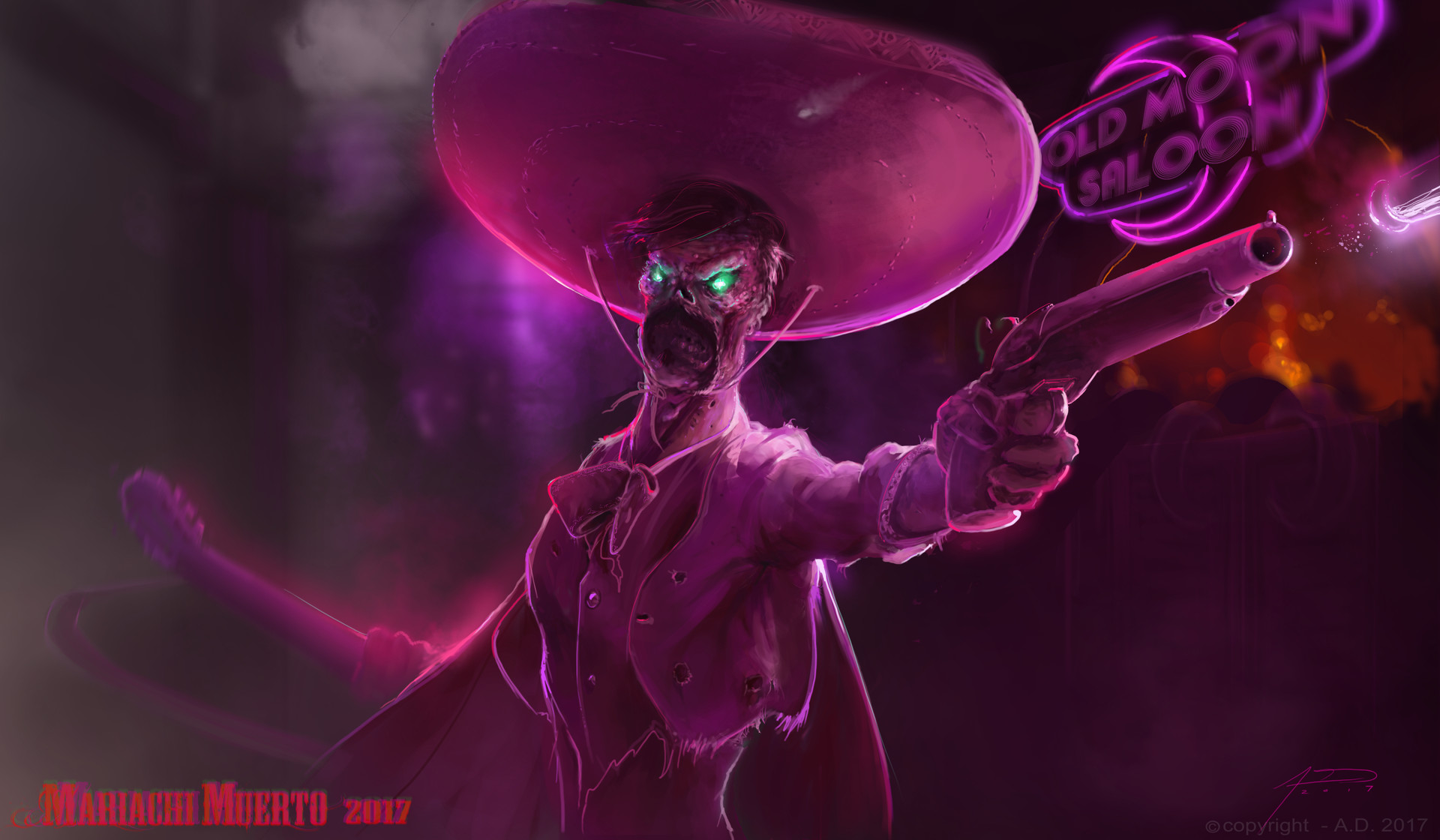 ArtStation - Mariachi Muerto