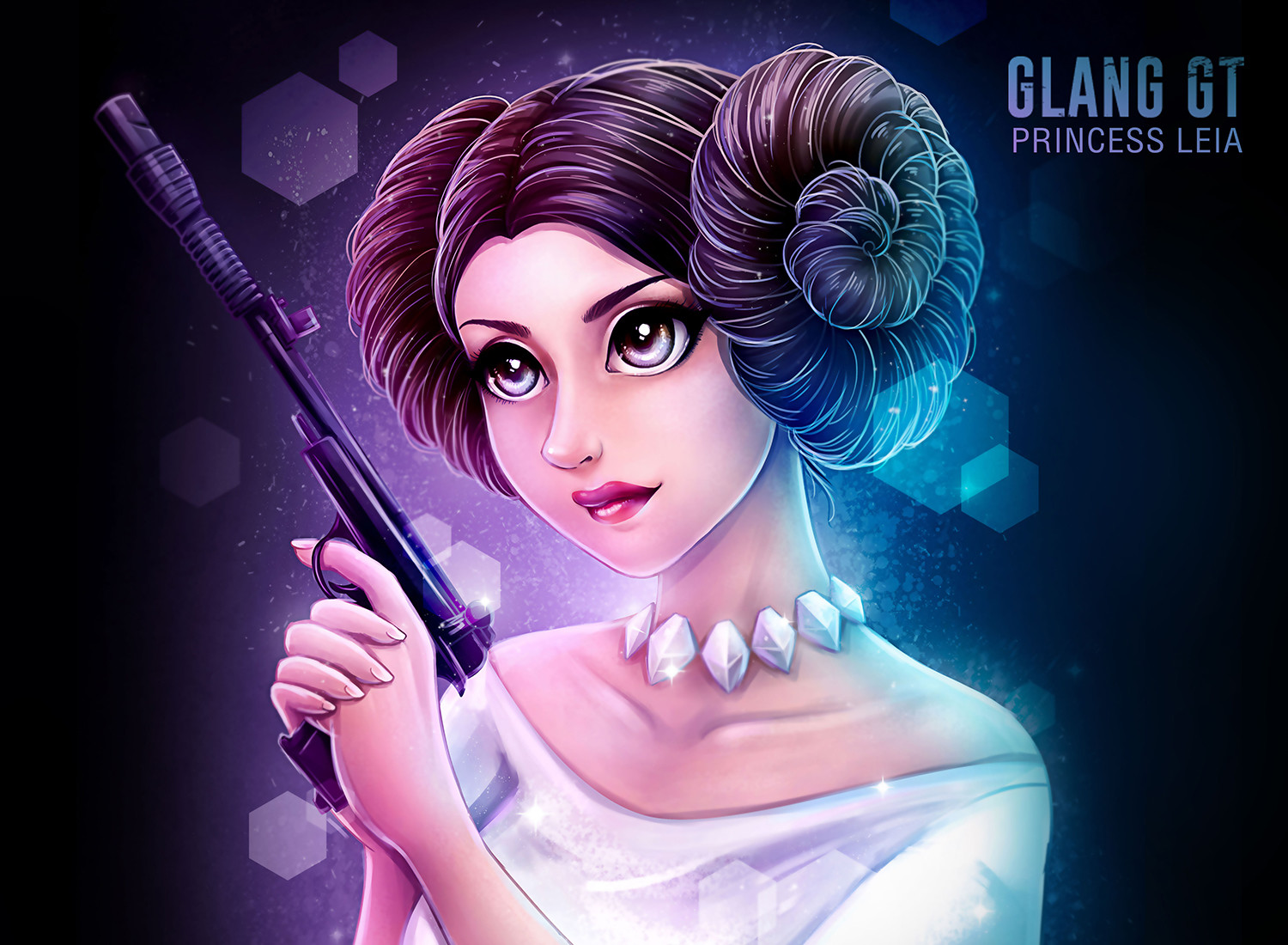 ArtStation - Princess leia
