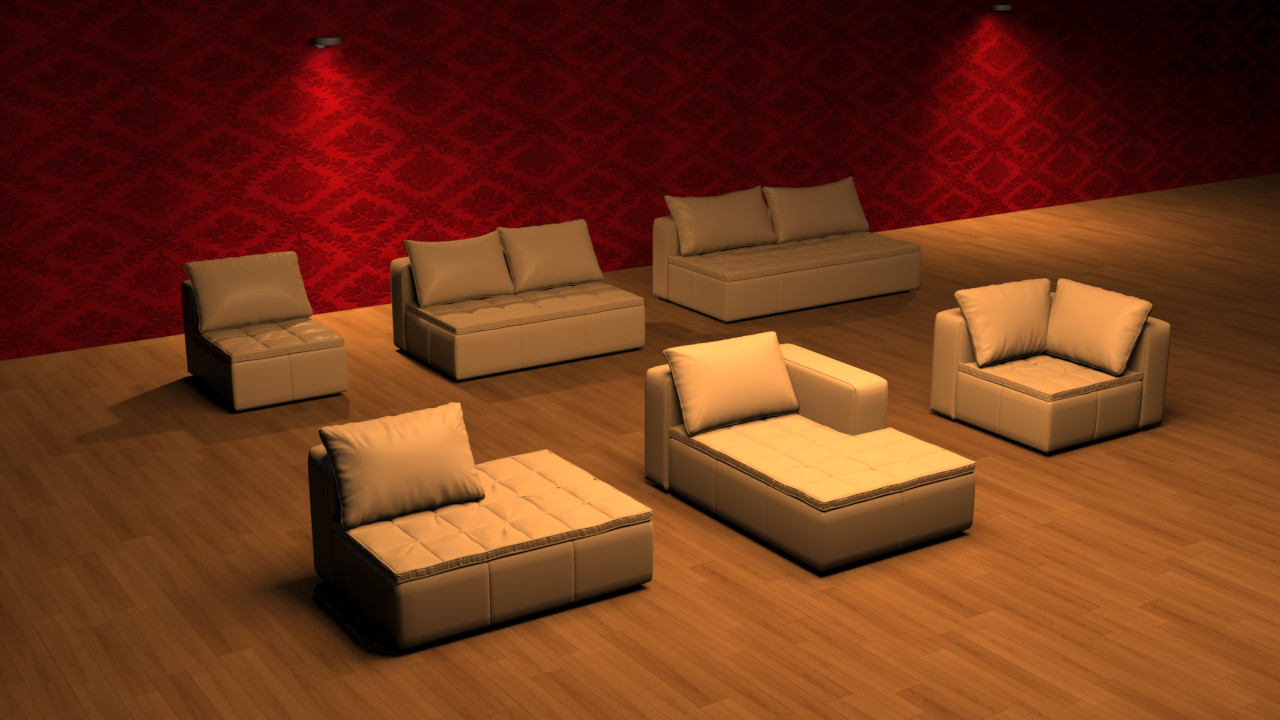 ArtStation - Sofa Display Visualisation