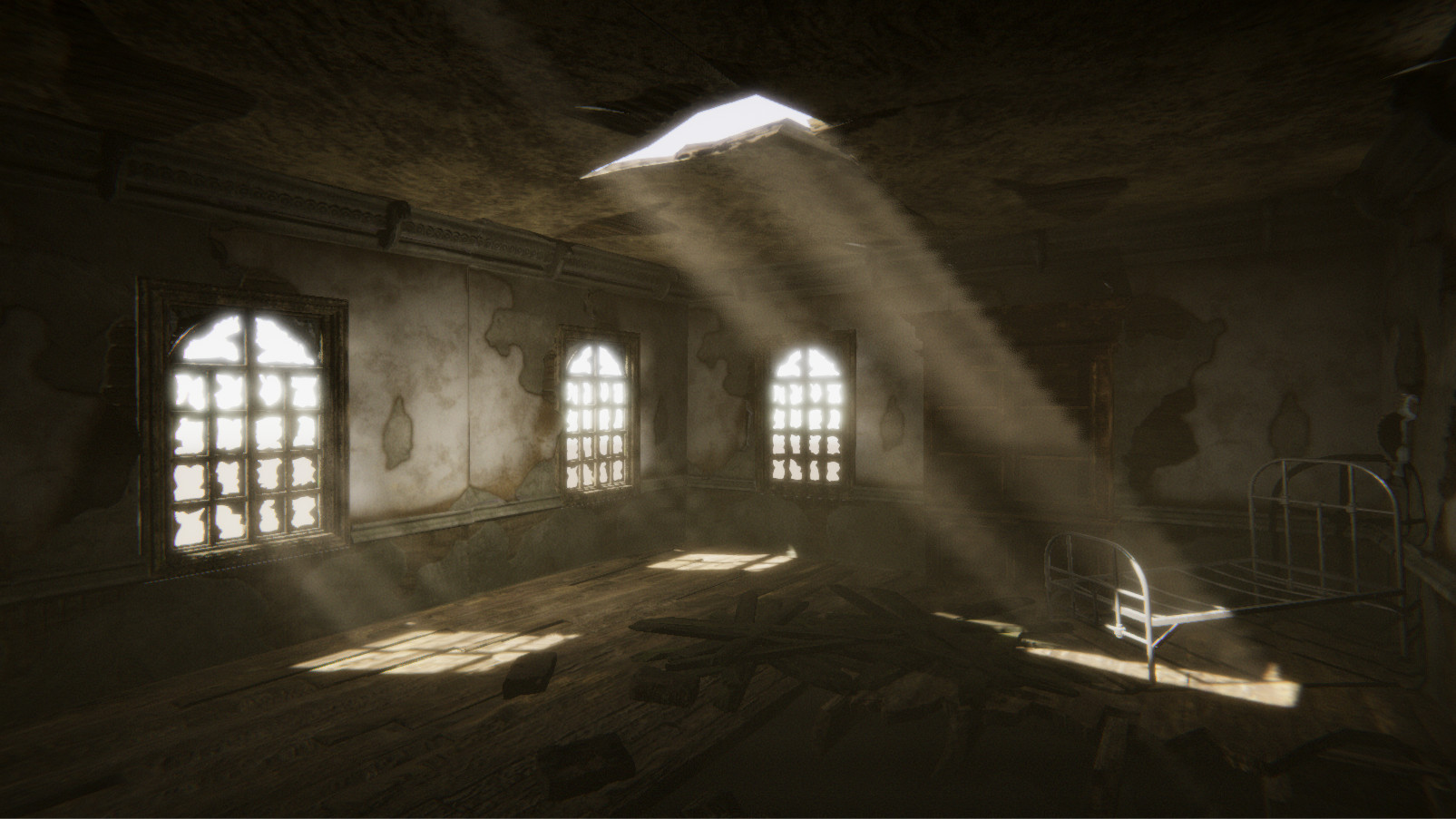 ArtStation - Abandoned Room