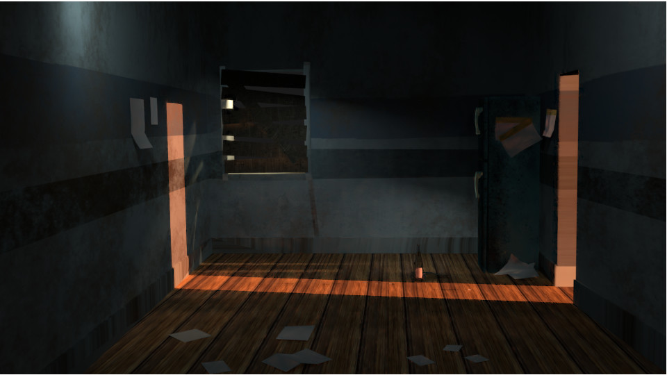 ArtStation - Abandoned room