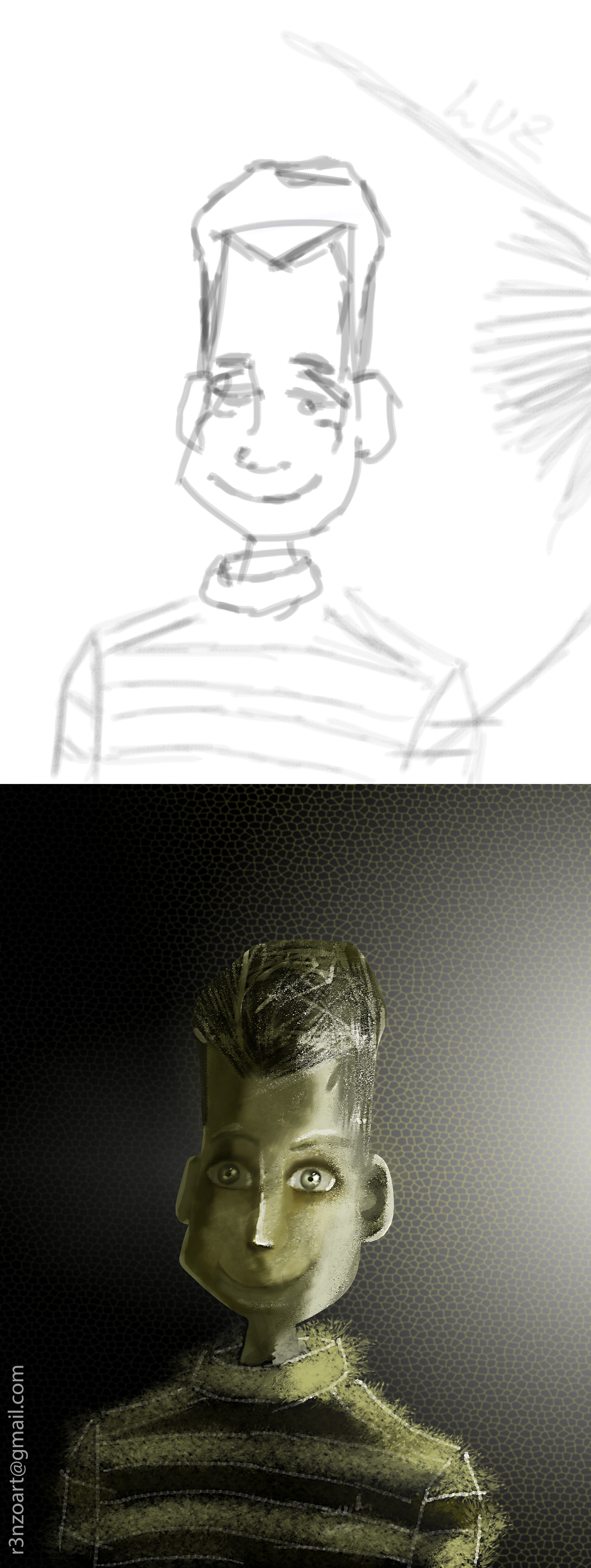 ArtStation - Garoto Dourado