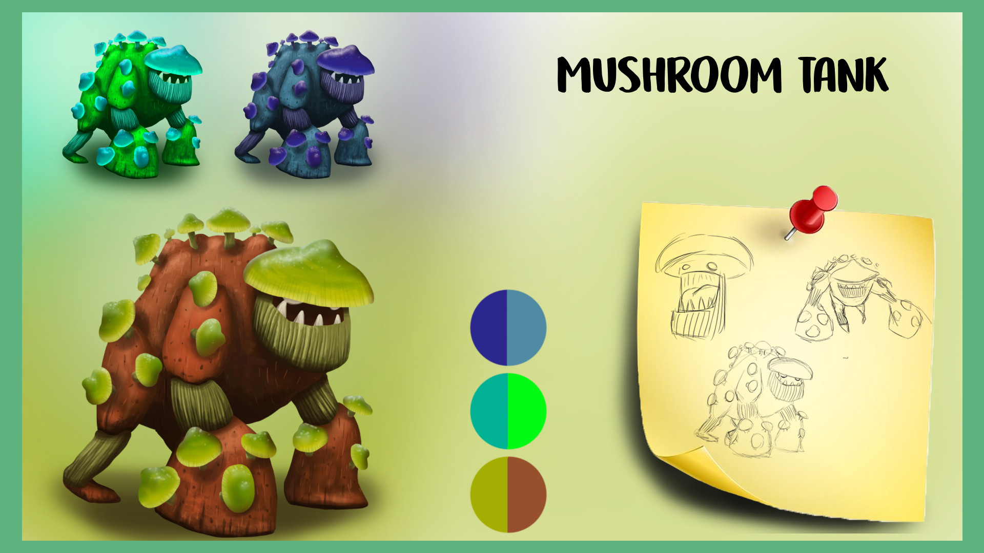 ArtStation - Mushroom tank