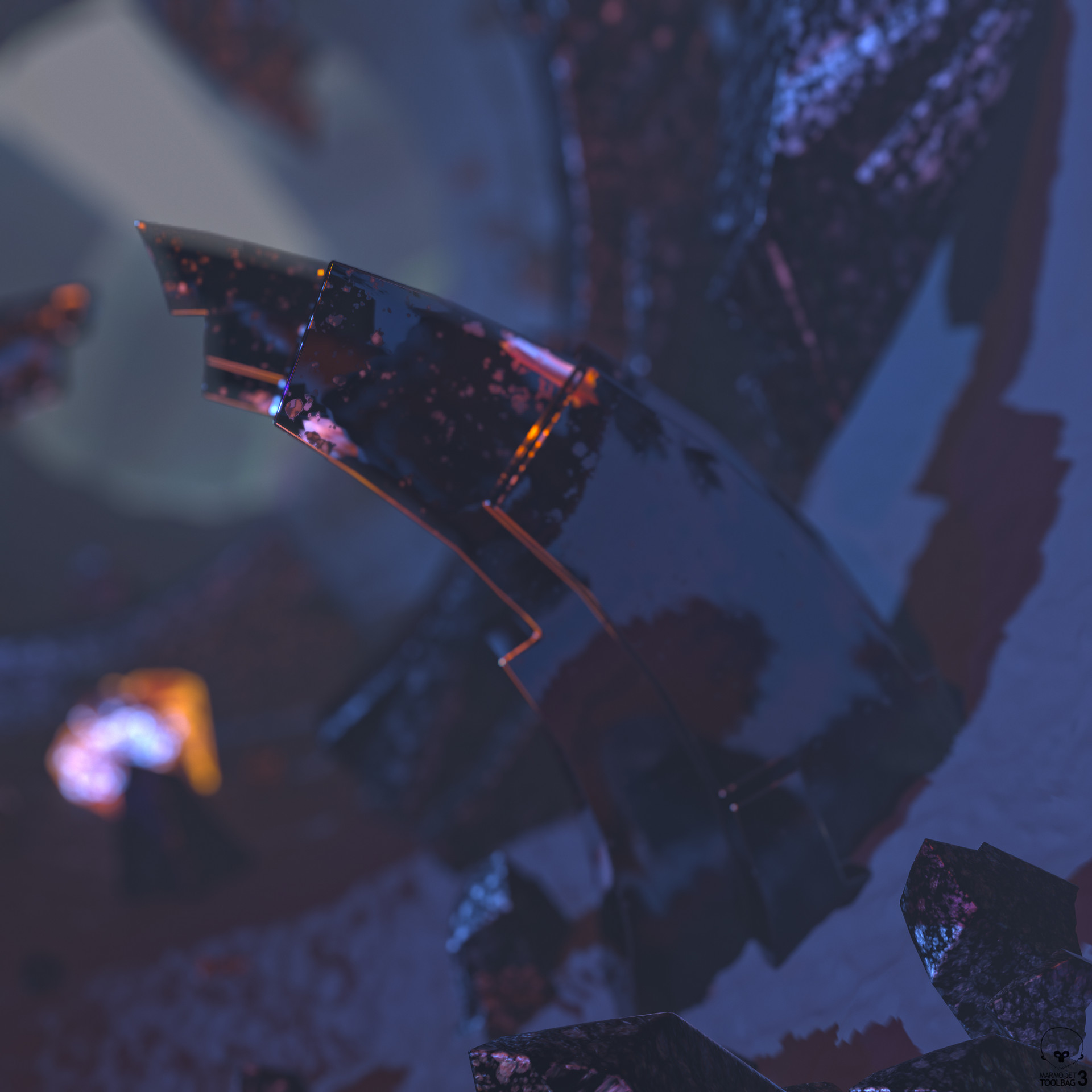 ArtStation - HEAT ROCK 3