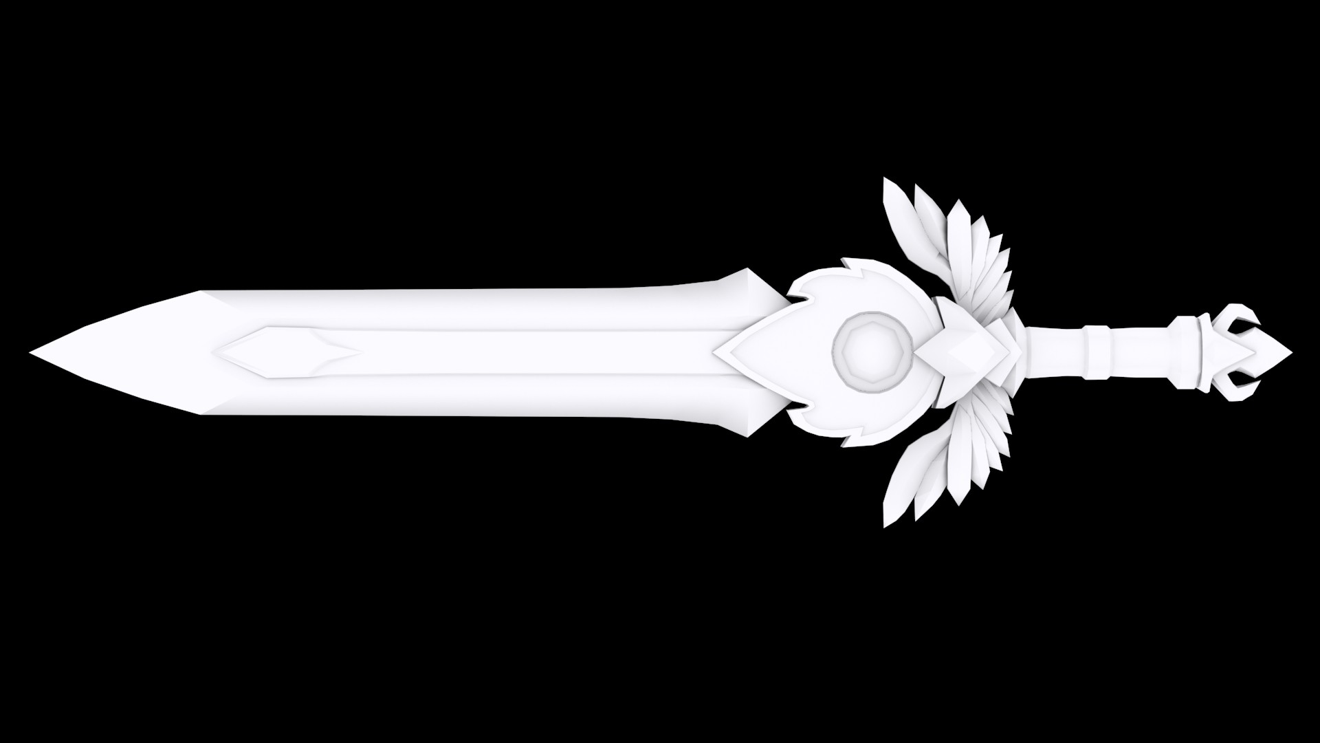 Cole Nelson - Stylized Winged Sword