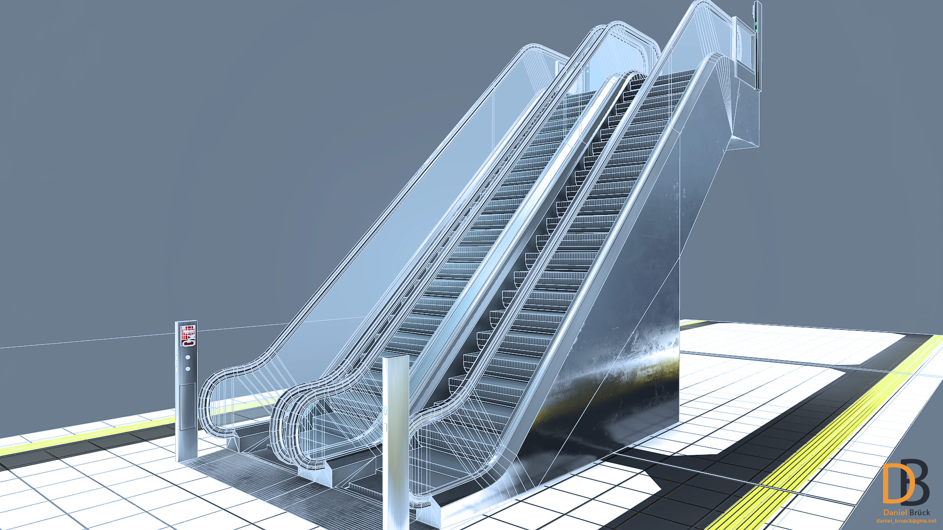 Daniel Brück - Subway Escalator