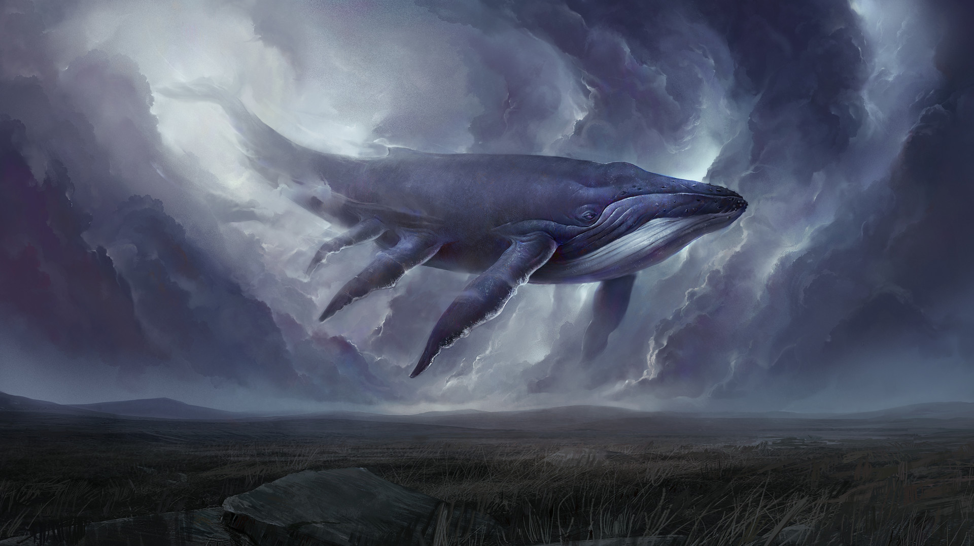 Flying whales. 'nuff said.
