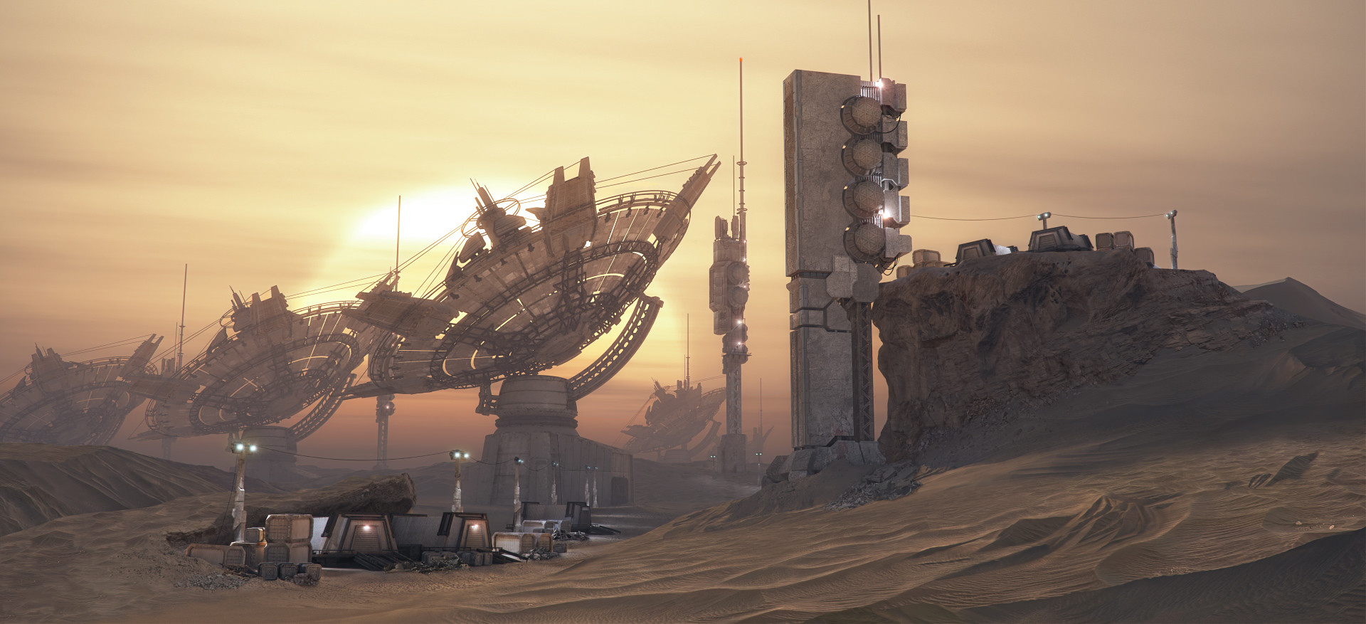 ArtStation - Tactical Outpost