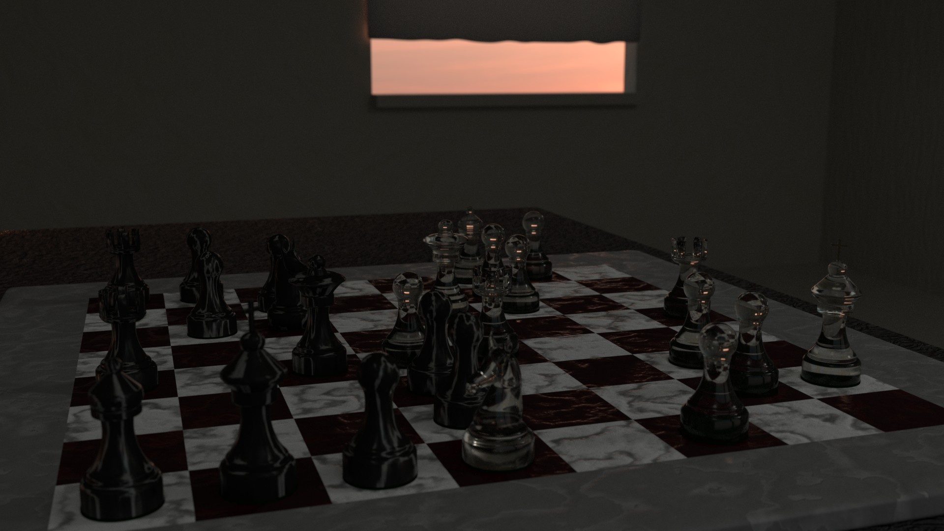 ArtStation - Chess set