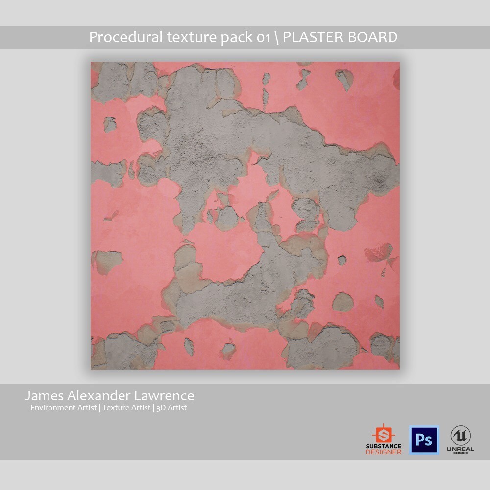 ArtStation - Plaster board