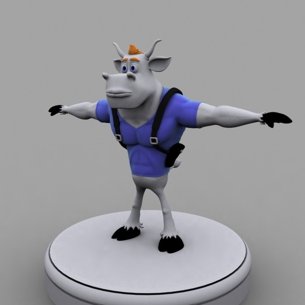 Daniel Phillis - "Cow Cops" - Mickey