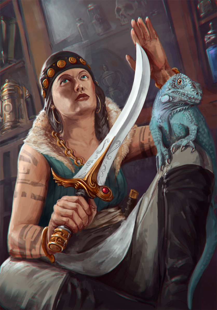 ArtStation - Zerrikanian warrior