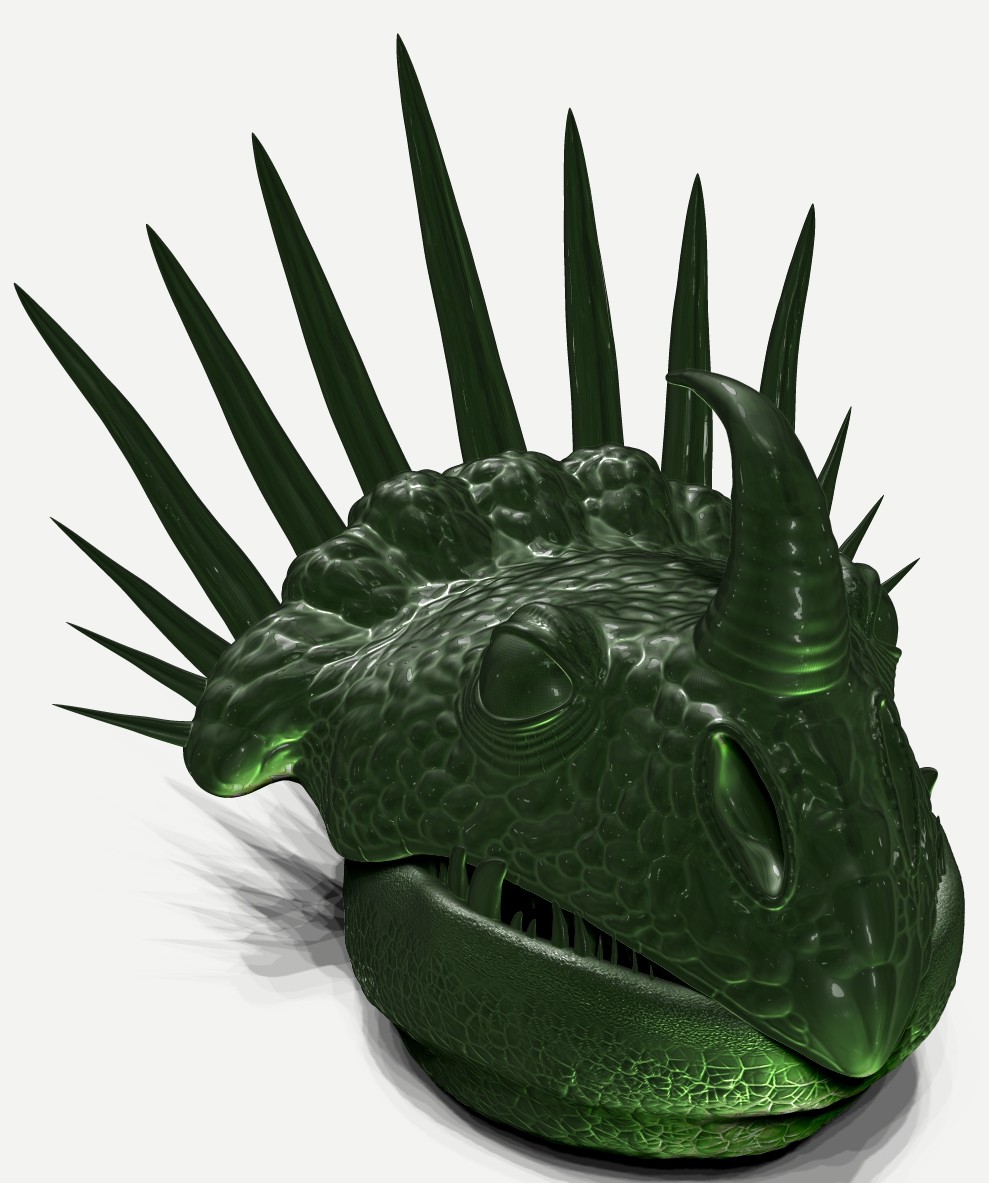 ArtStation - Stormfly Head