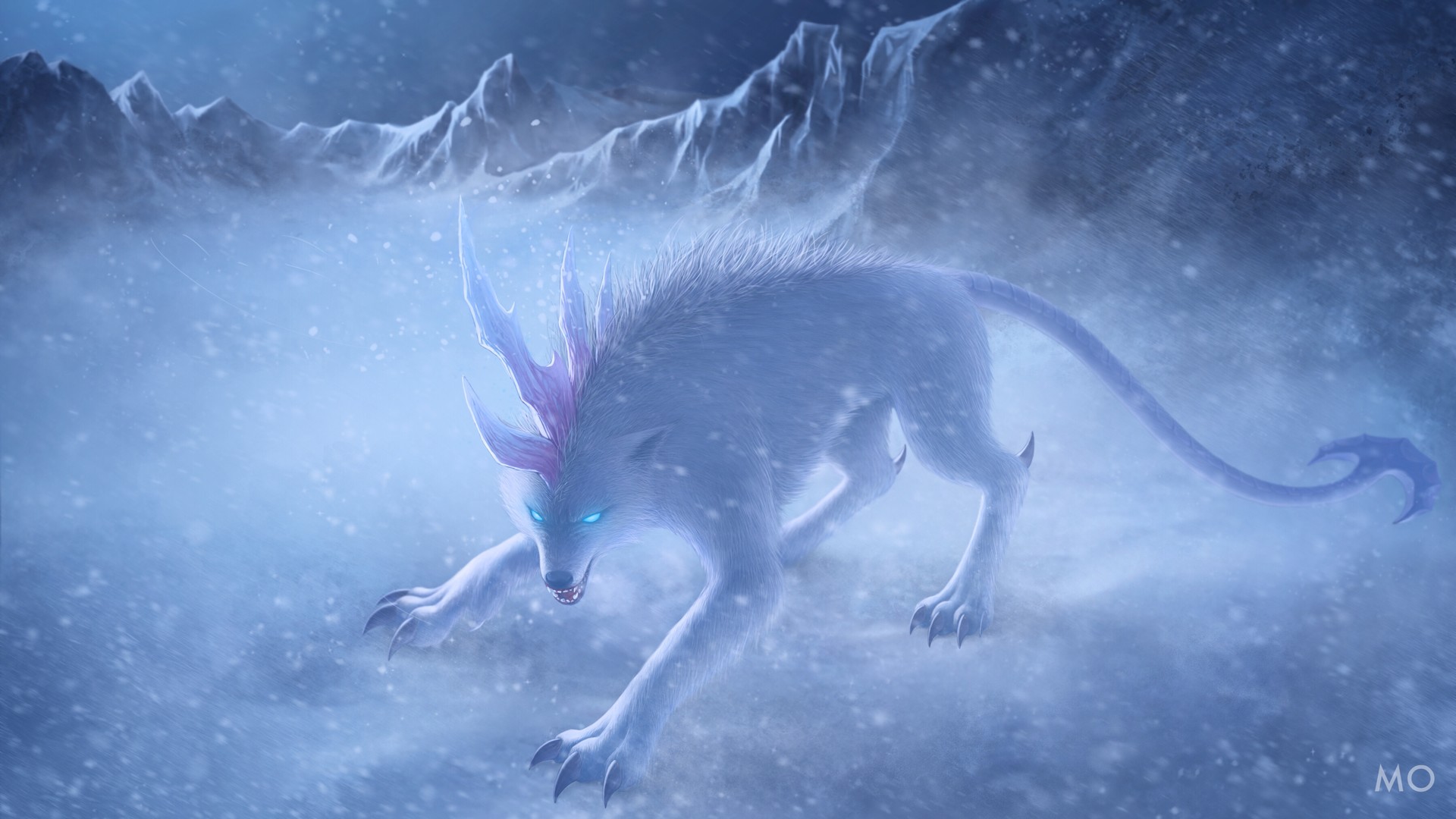 ArtStation - Ice Wolf