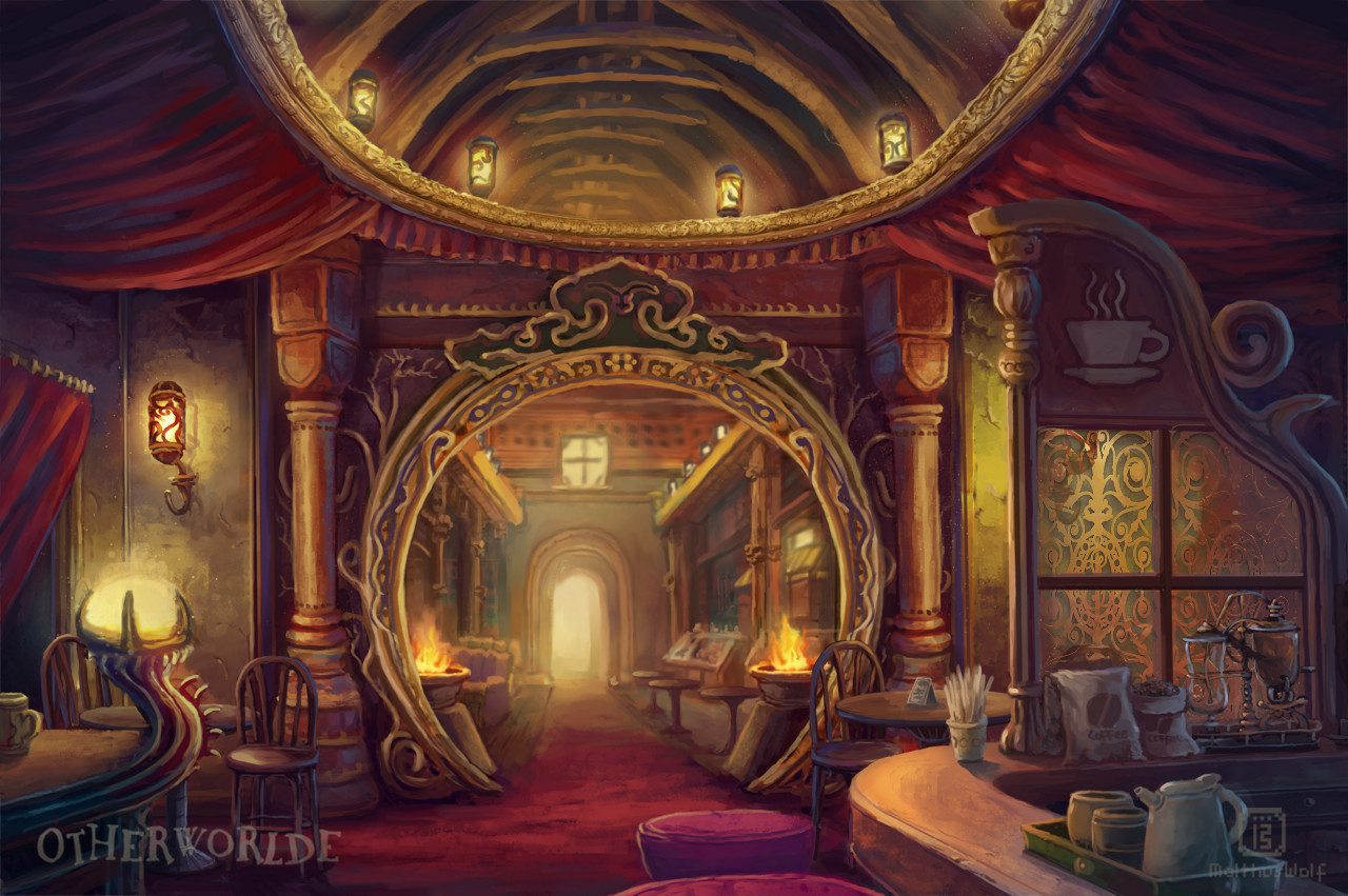 ArtStation - Moonbucks cafe