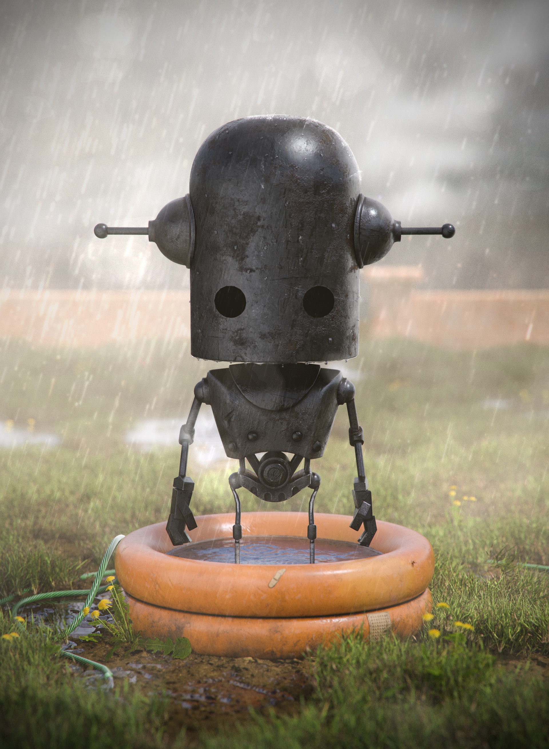 ArtStation - Rain Robot