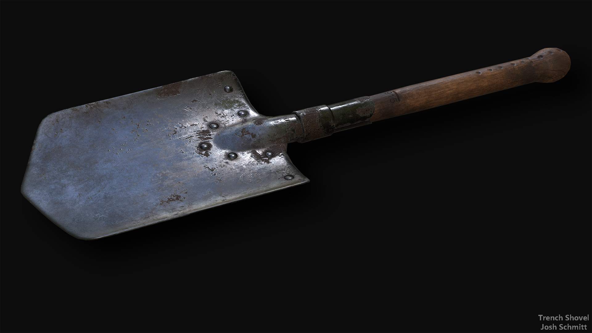 Joshua Schmitt - WW1 - German Trench Shovel