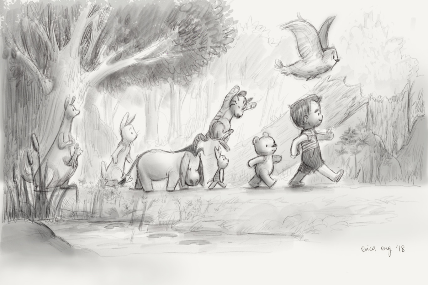 christopher robin illustrations