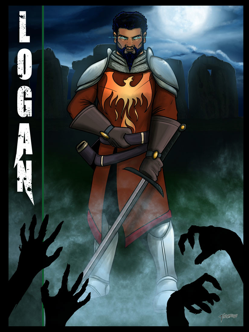 ArtStation - Susanne Lambdin's Character Logoan