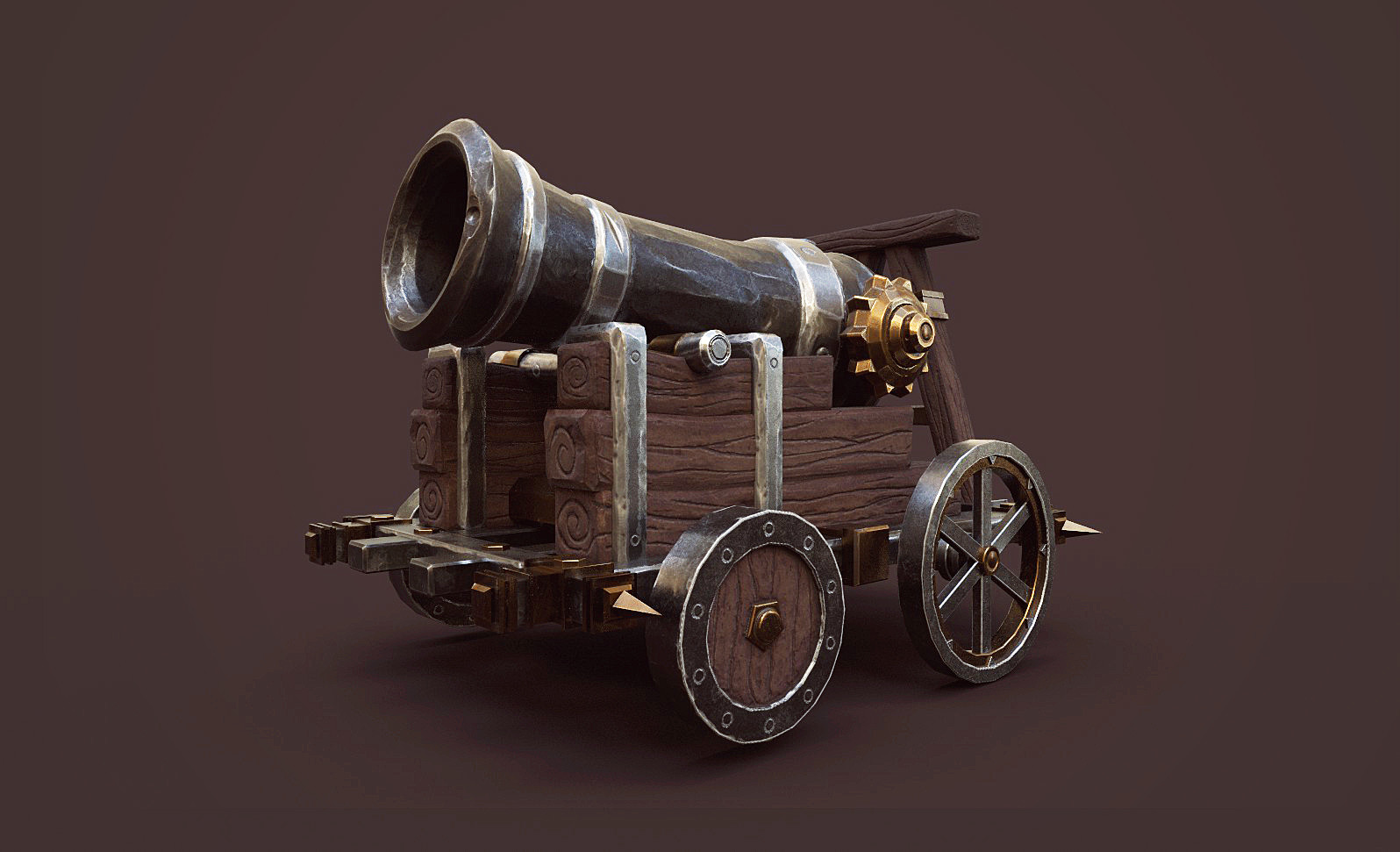 ArtStation - Stylized Cannon