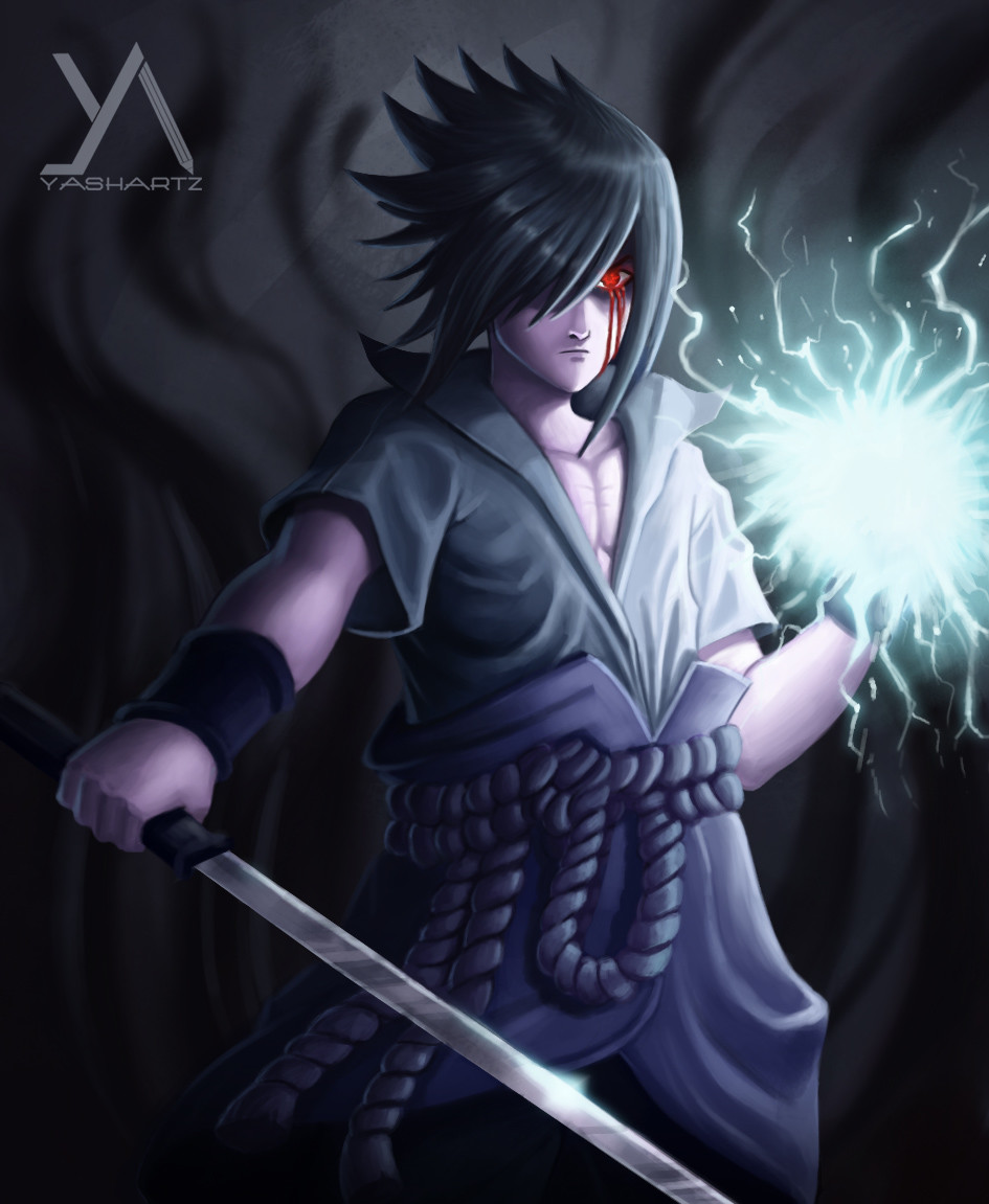 Sasuke Uchiha Luciendo Emo 𝚂𝚊𝚜𝚞𝚔𝚎