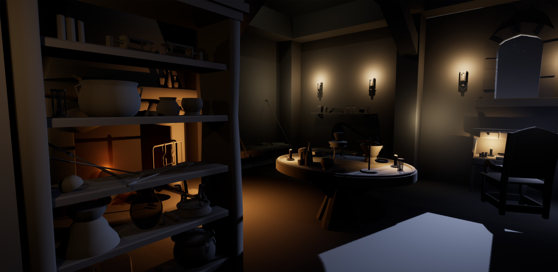 Maya Pillai - Alchemy Room WIP