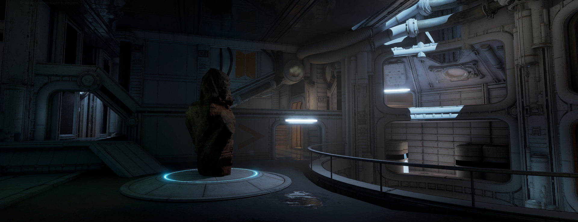 ArtStation - Unreal Level layout, Lighting test