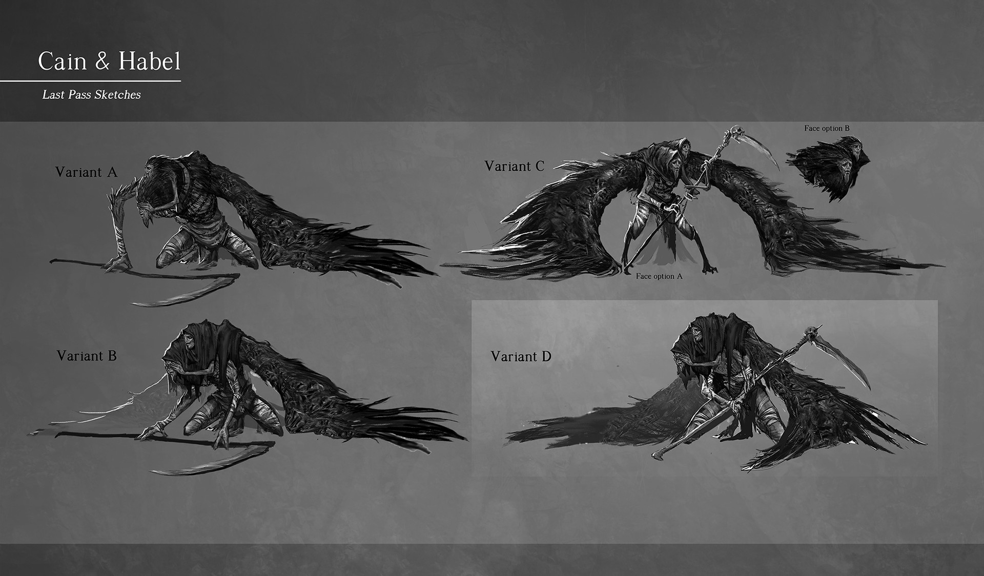 Nathaniel Himawan - Cain & Habel - Character Design