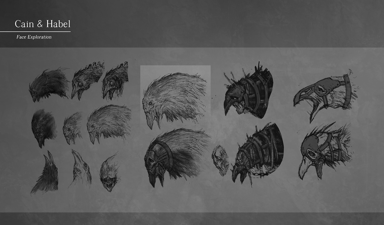 Nathaniel Himawan - Cain & Habel - Character Design