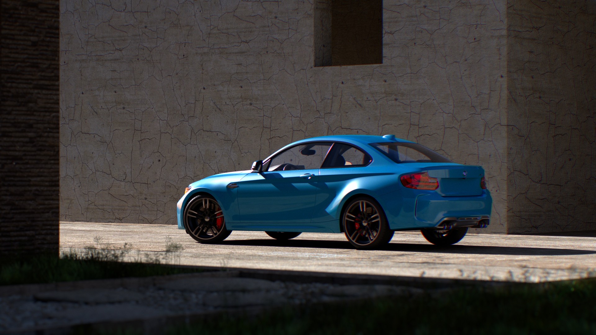 ArtStation - BMW 2016 Side Angle
