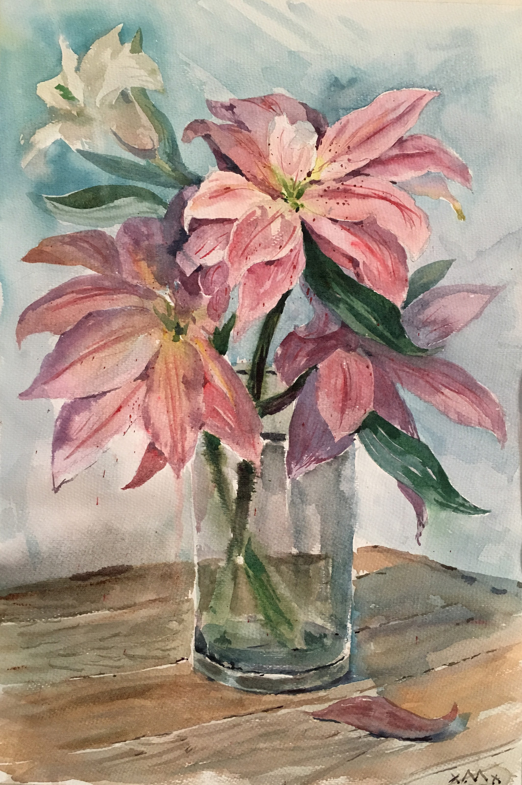 xiaomin xie - 水彩练习