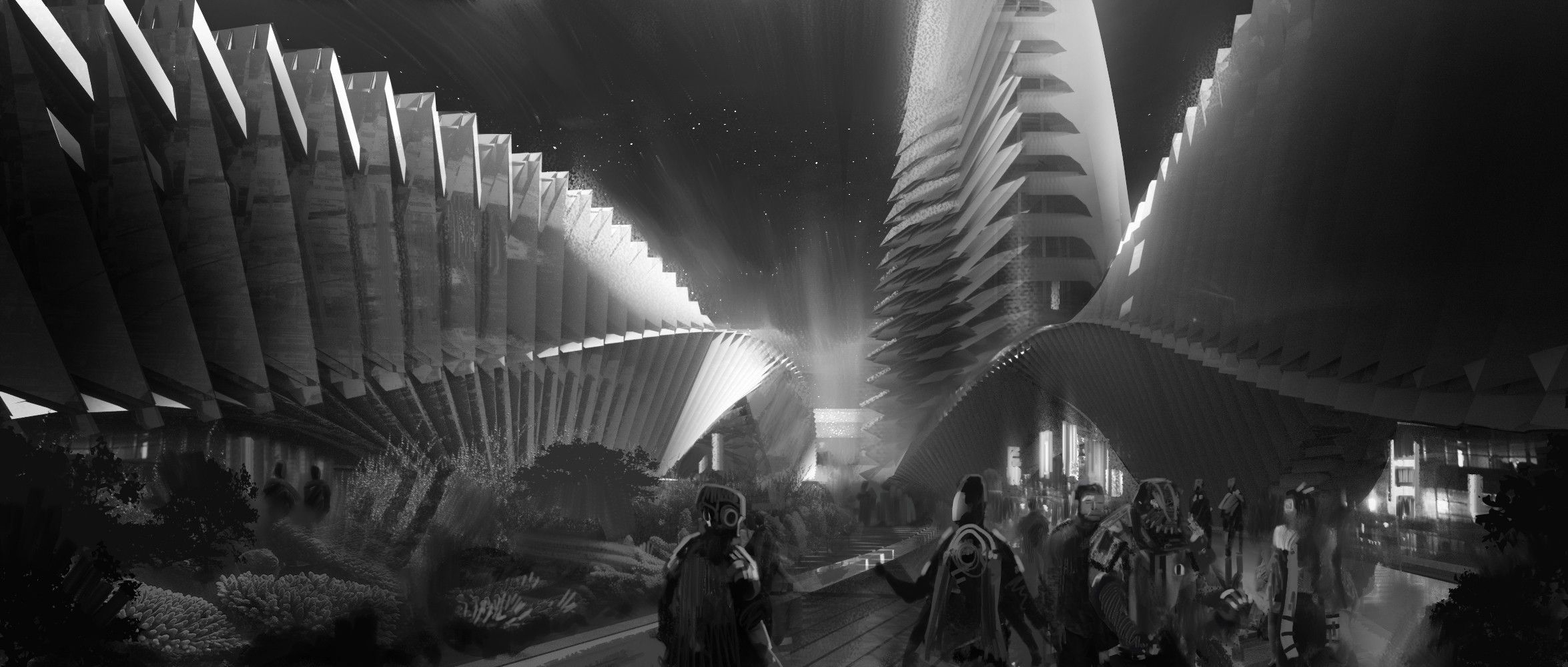 Leon Tukker - Starfinder Paizo publishing - Absalom Station interior