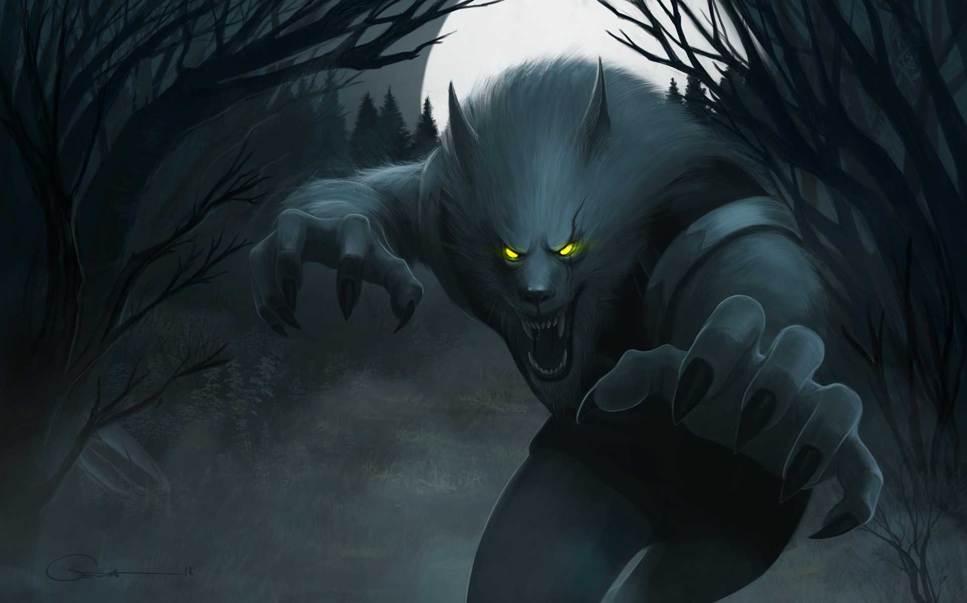 ArtStation - Werewolf