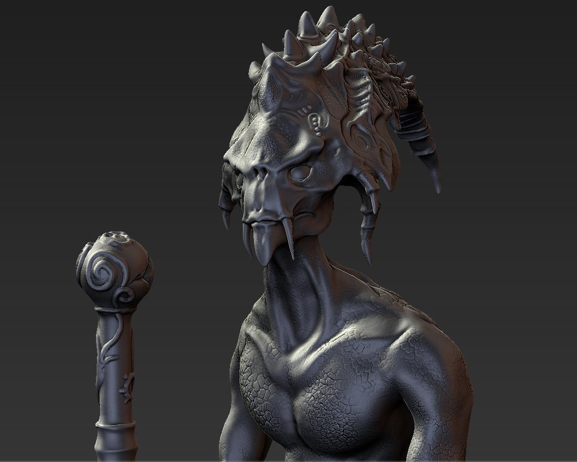 ArtStation - ZBrush Alien Character Concept