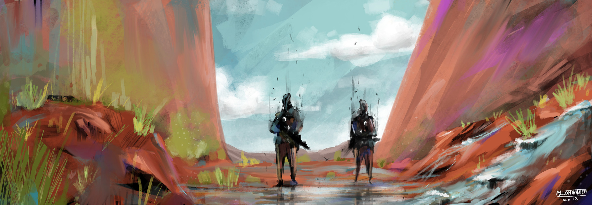 ArtStation - Water Stream