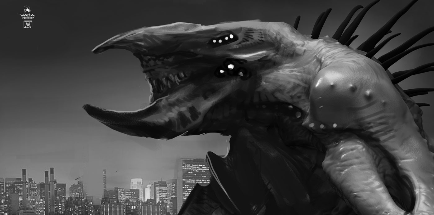 Andrew Baker - Pacific Rim Uprising - Early MegaKaiju