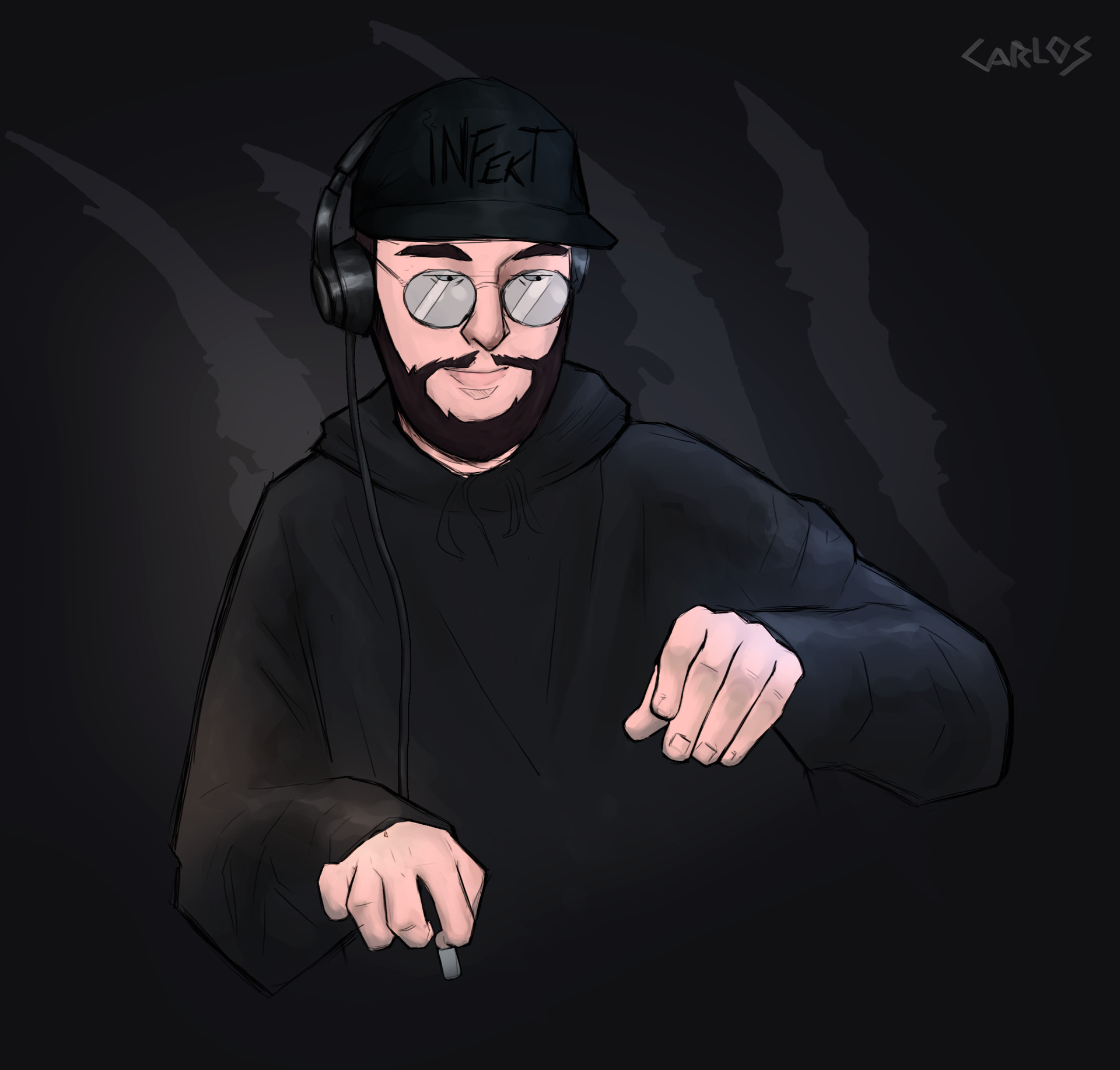 ArtStation - [FANART] INFEKT - Music Producer