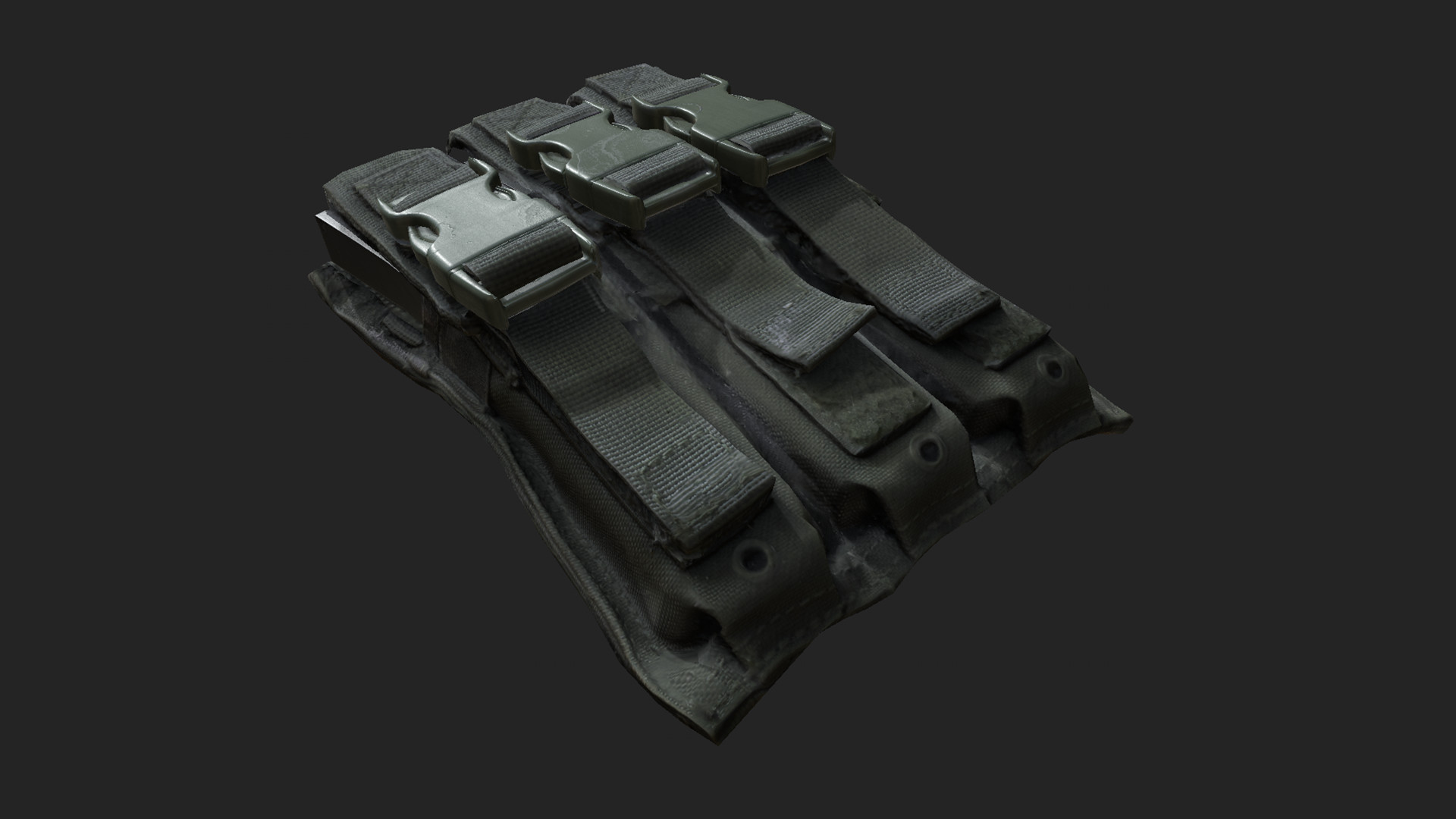 ArtStation - SMG triple ammo pouch