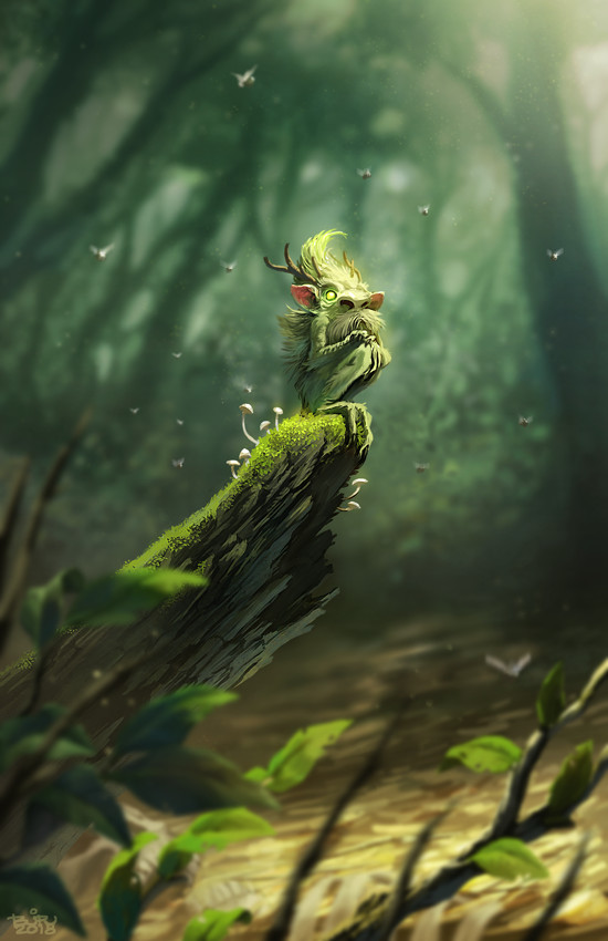 ArtStation - Green Duwende