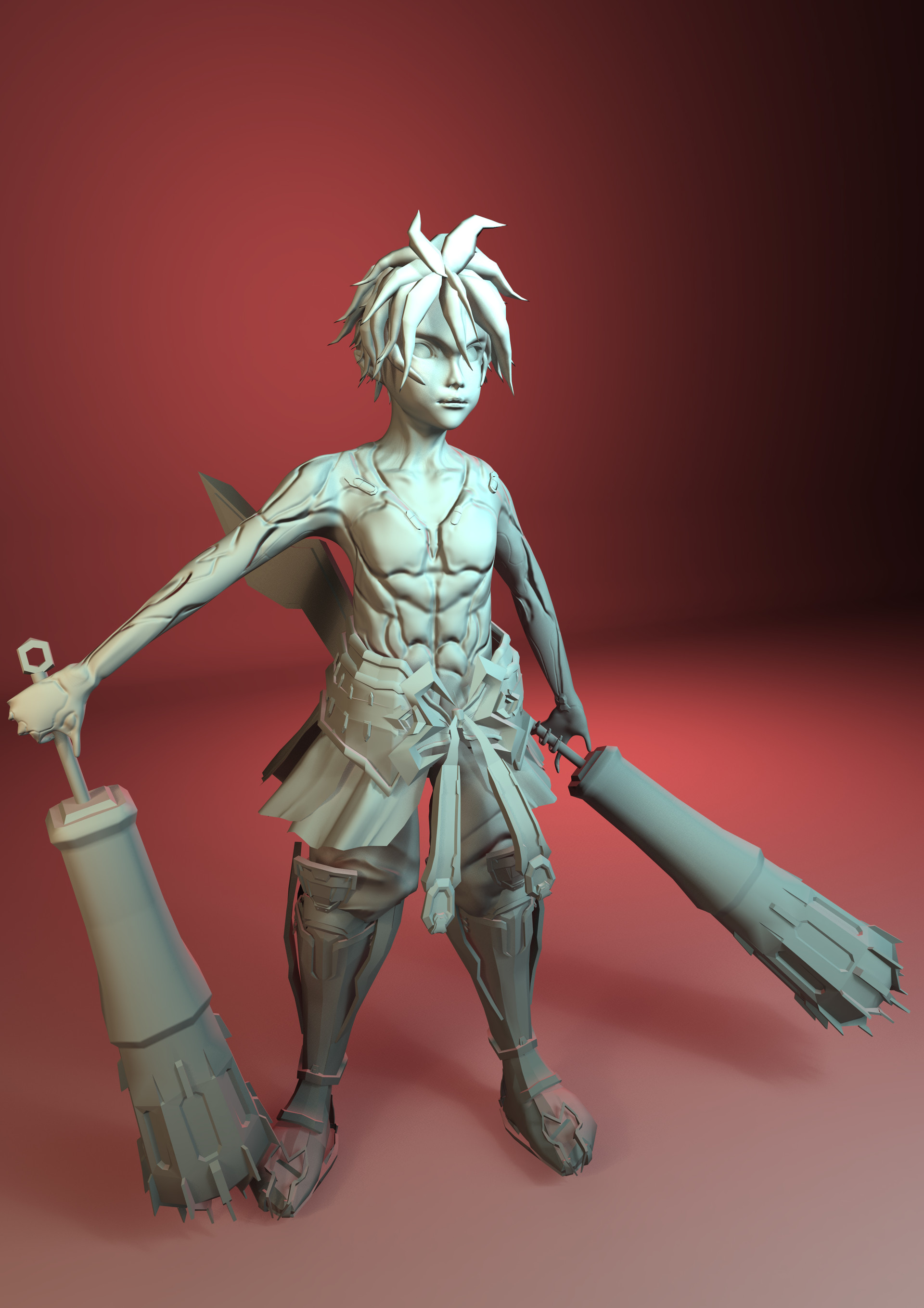 ArtStation - Aka Oni - 3D Model